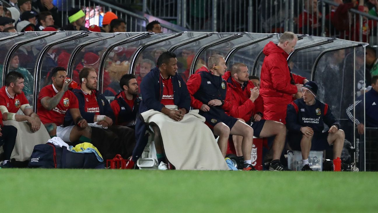 Former Wales British & Irish Lions John Taylor rugby replacements ...