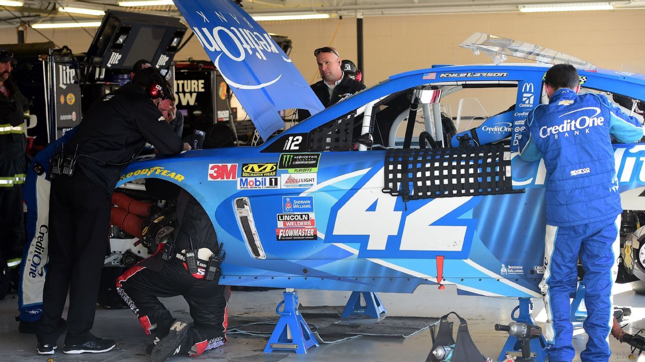 Kyle Larson quotes from engine failure - ESPN