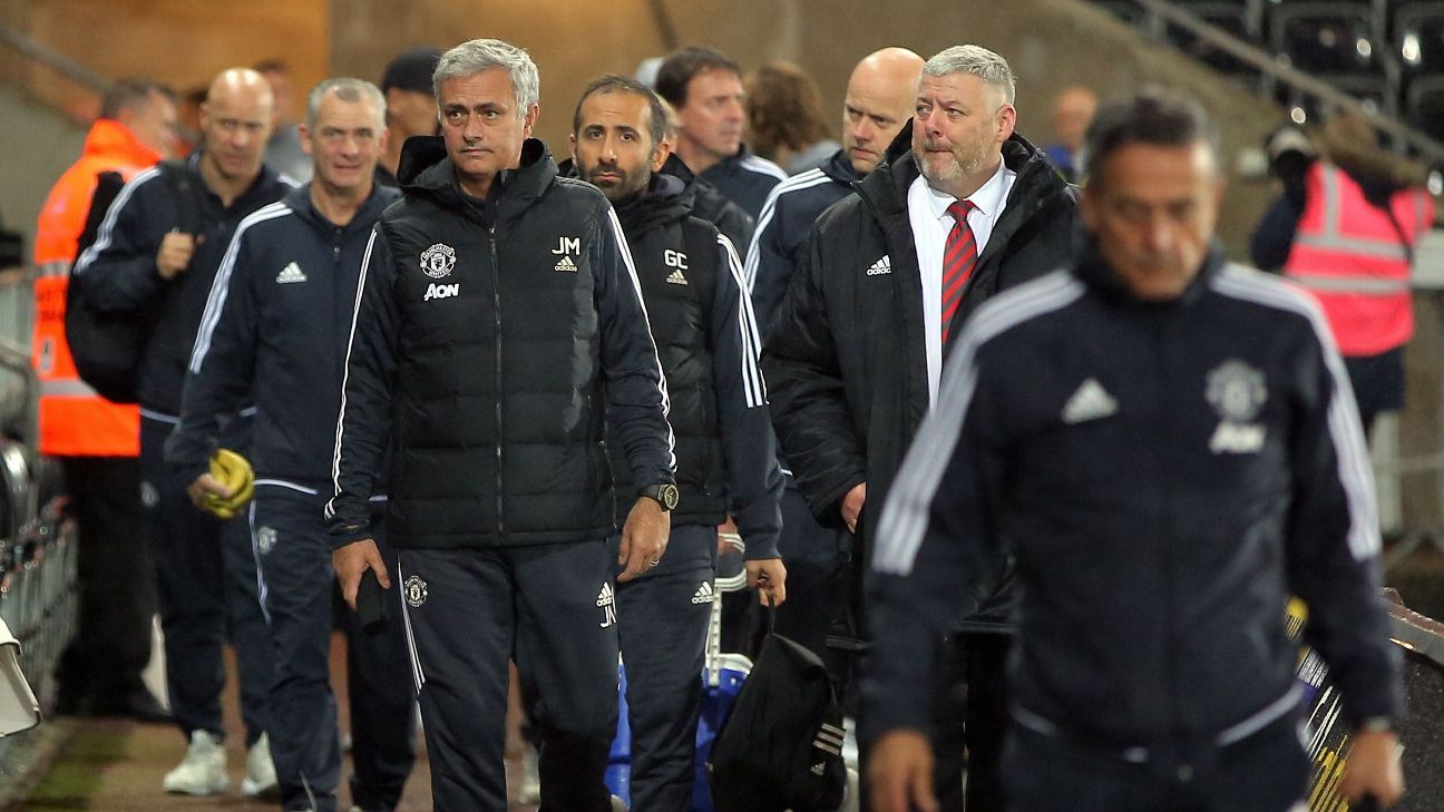 Man United boss Jose Mourinho happy with attitude against Swansea - ESPN