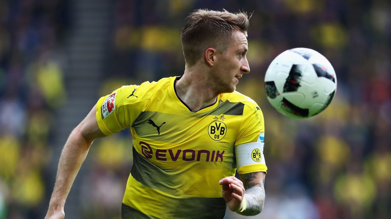 Borussia Dortmund's Marco Reus back in training with the ball - ESPN