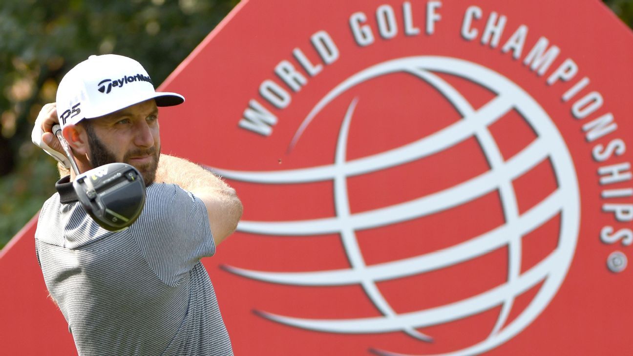 Dustin Johnson races out to 6-shot lead in HSBC Champions - ESPN