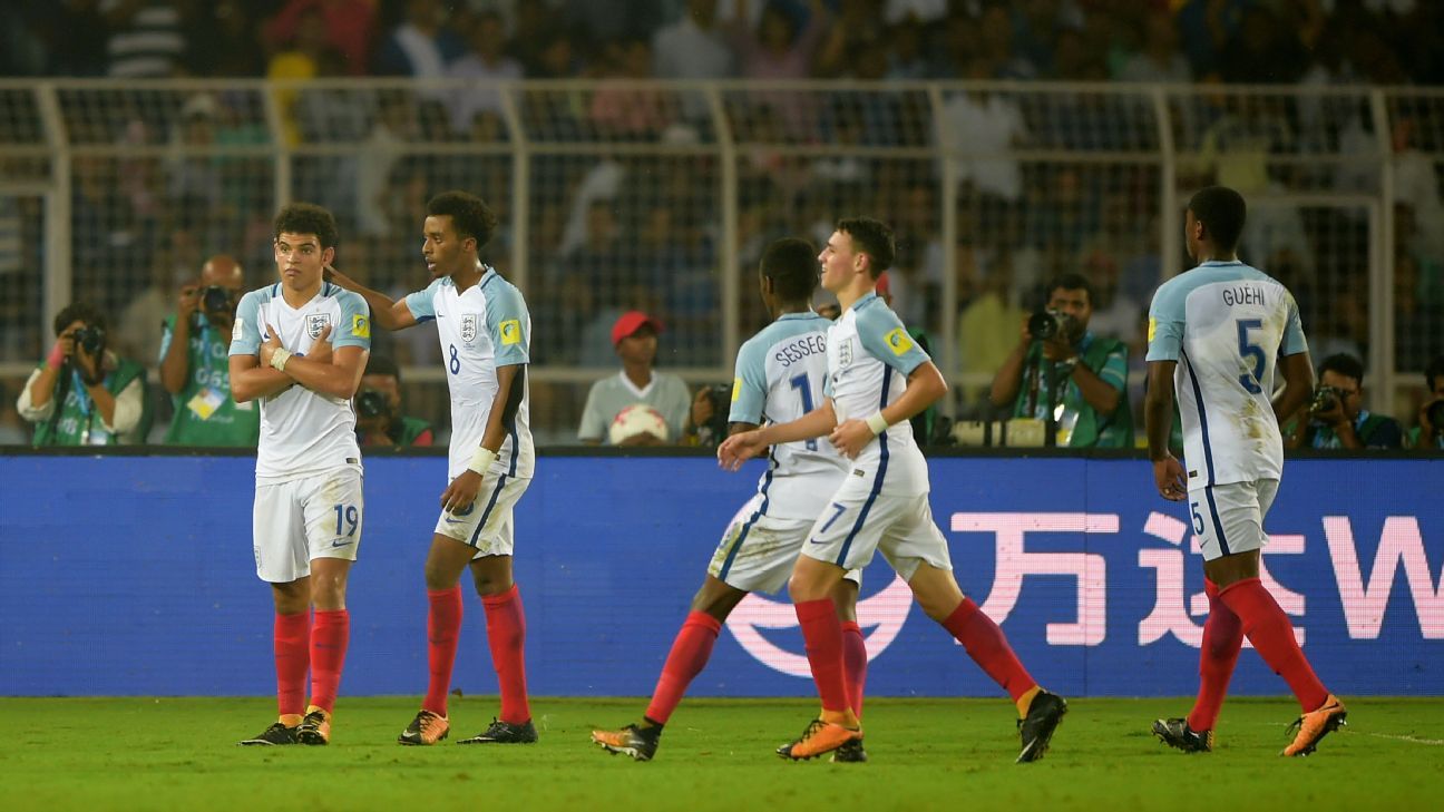England U17 vs. Spain U17 - Football Match Summary - October 28, 2017 ...