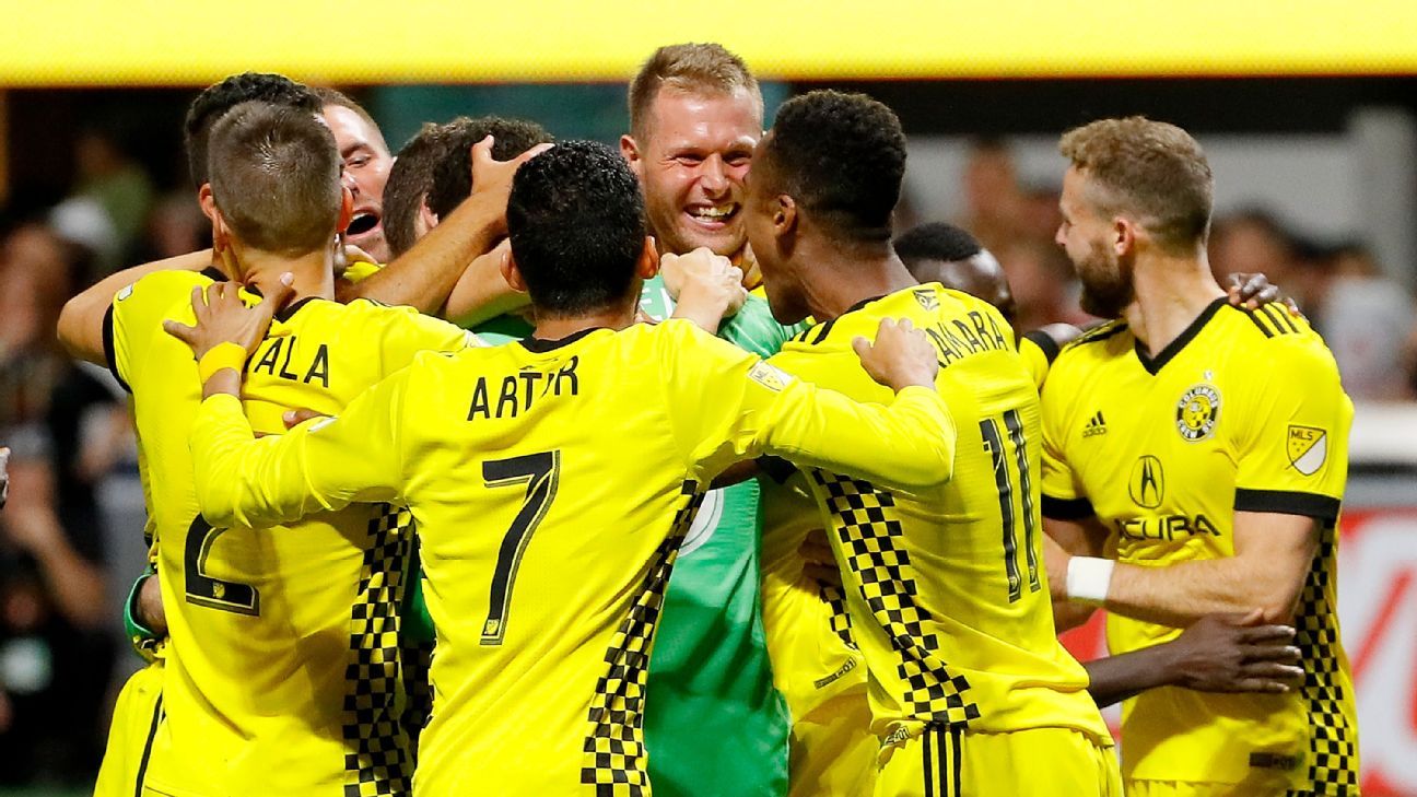 Excitement on the pitch and in the stands in Crew's return to Columbus ...