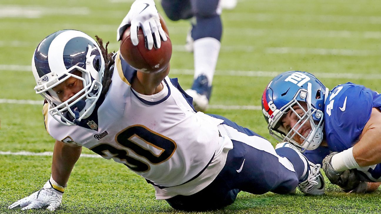 Updated NFL opportunity-adjusted touchdown rankings for Week 10 - ESPN