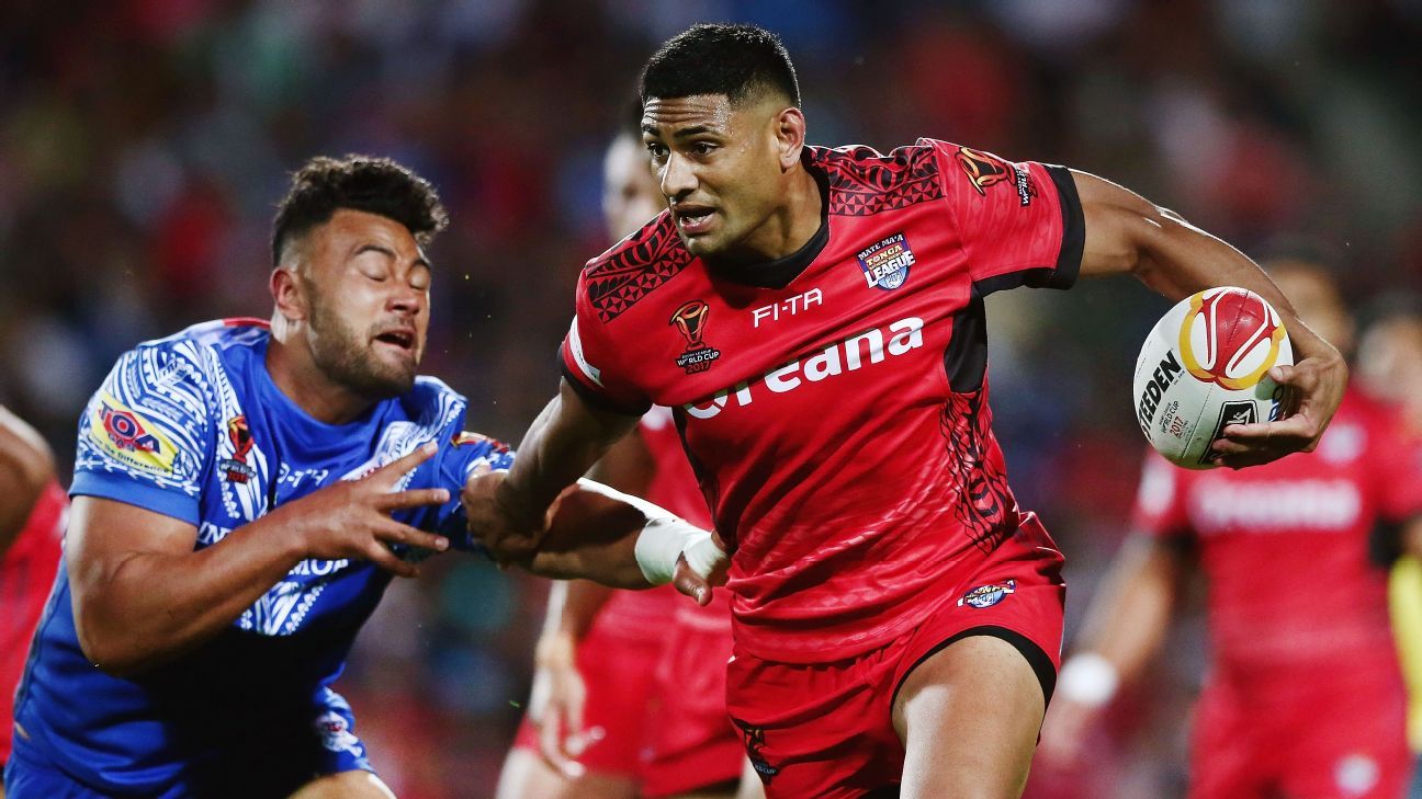 Familiar faces await Tonga's Tupou in clash with Kiwis - ESPN