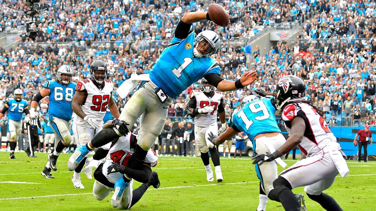 Steph Curry impressed with dunk by Carolina Panthers' Cam Newton - ESPN ...
