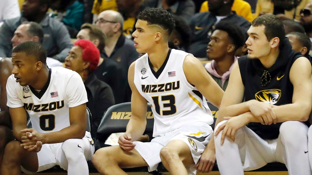 Michael Porter Jr.'s debut for Missouri Tigers slowed by hip injury - ESPN