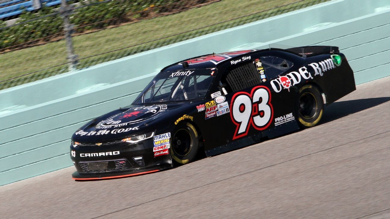 2017 NASCAR XFINITY Series Paint Schemes - Team #93