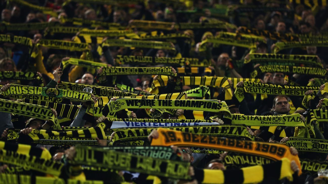 Borussia Dortmund to start anti-racism protest across all Bundesliga - ESPN