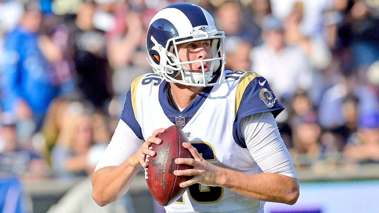 Los Angeles Rams OC: Jared Goff and Matt Ryan alike in ability - ESPN ...