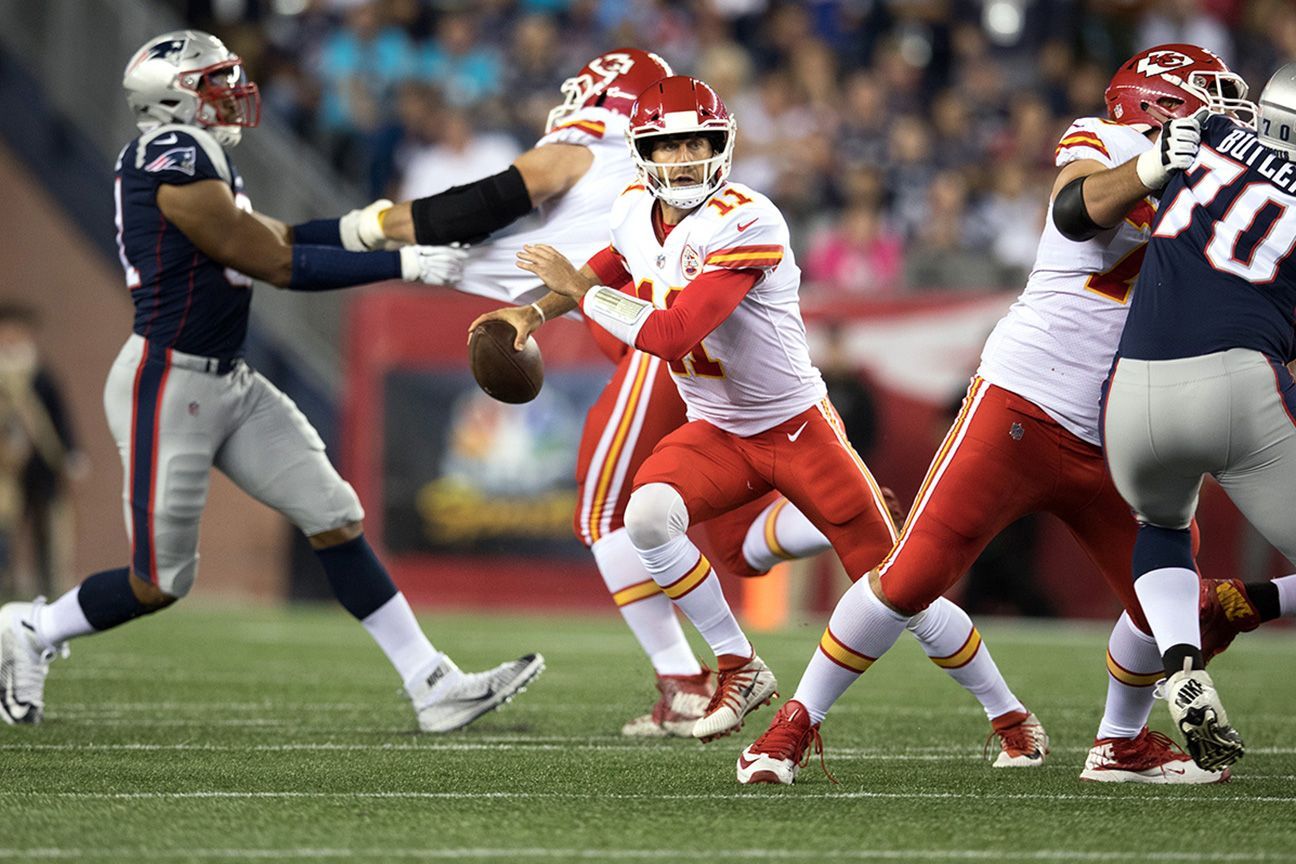 KC quarterback Alex Smith determined to keep Patrick Mahomes II on the ...