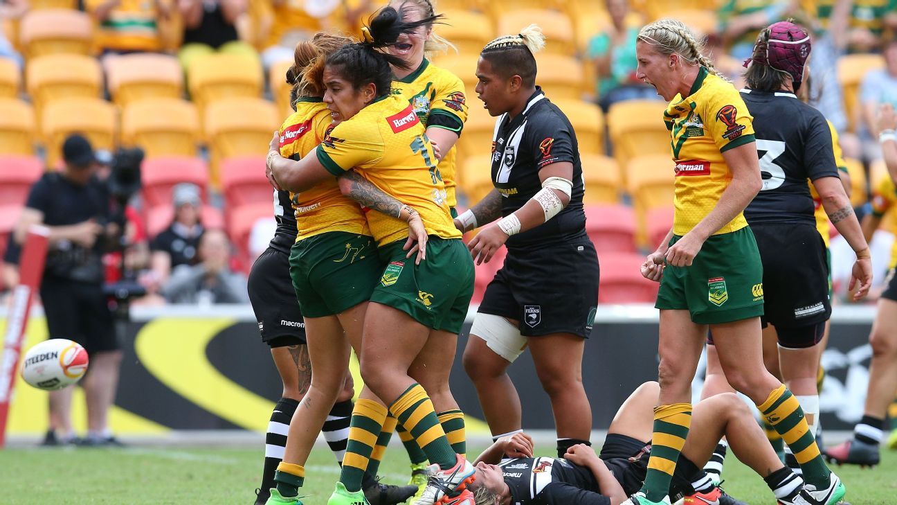 Aussies claim tense rugby league world cup final against New Zealand - ESPN