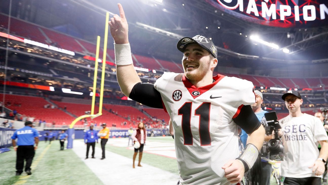 Georgia's freshman QB Jake Fromm handles it all like a veteran - ESPN