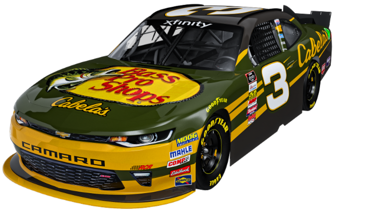 RCR announces multiple drivers for No. 3 XFINITY Series entry - ESPN