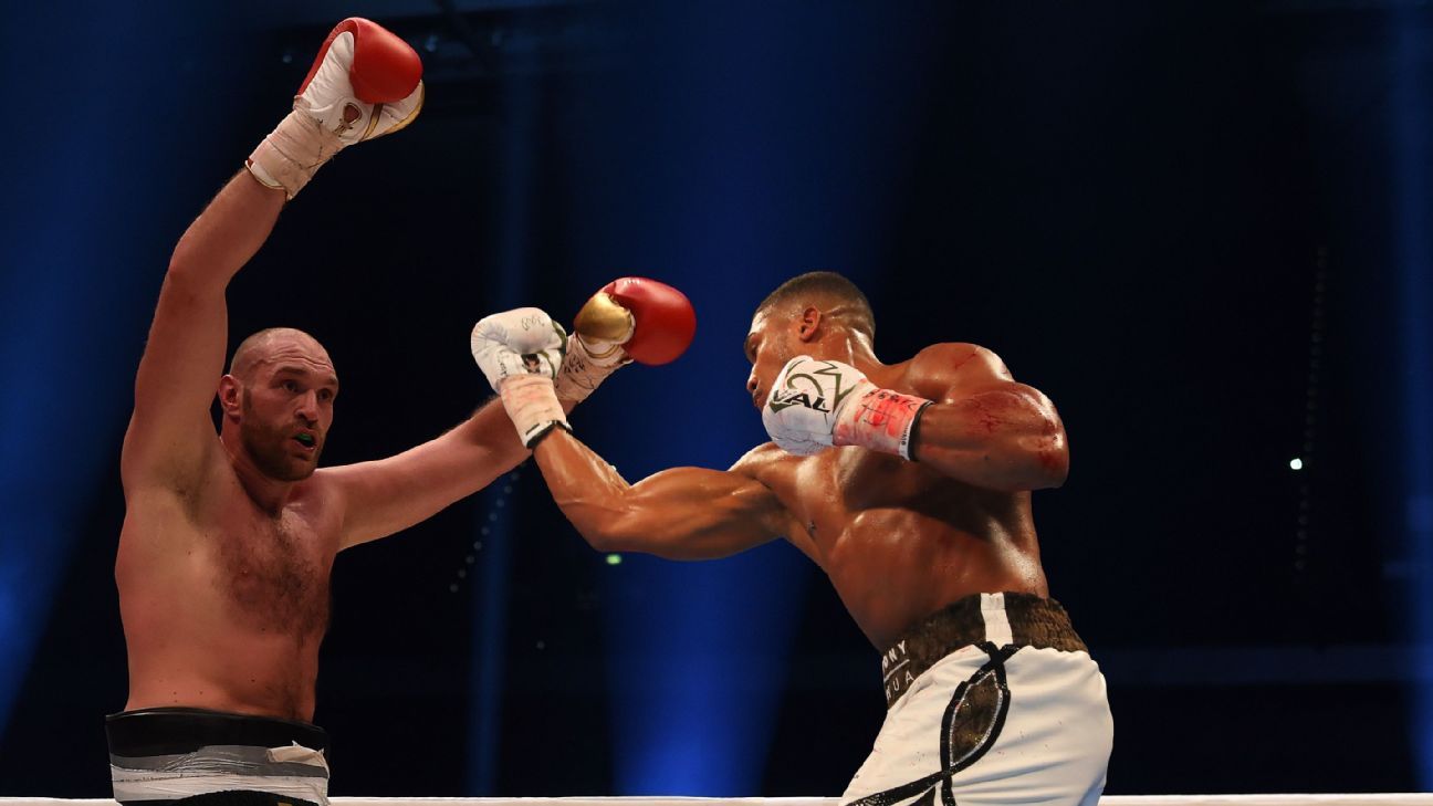 Tyson Fury insists Anthony Joshua will accept 40 percent split - ESPN