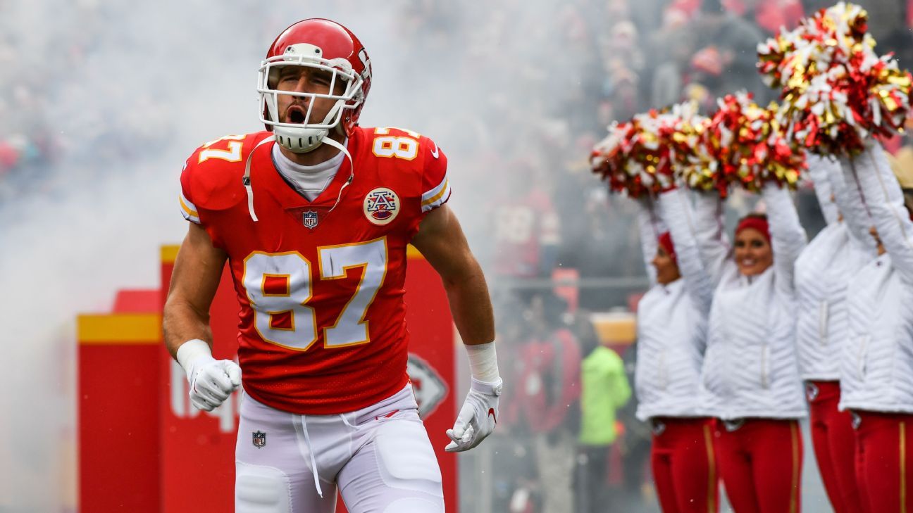 Travis Kelce iguala una marca de Tony Gonzalez con los Kansas City ...