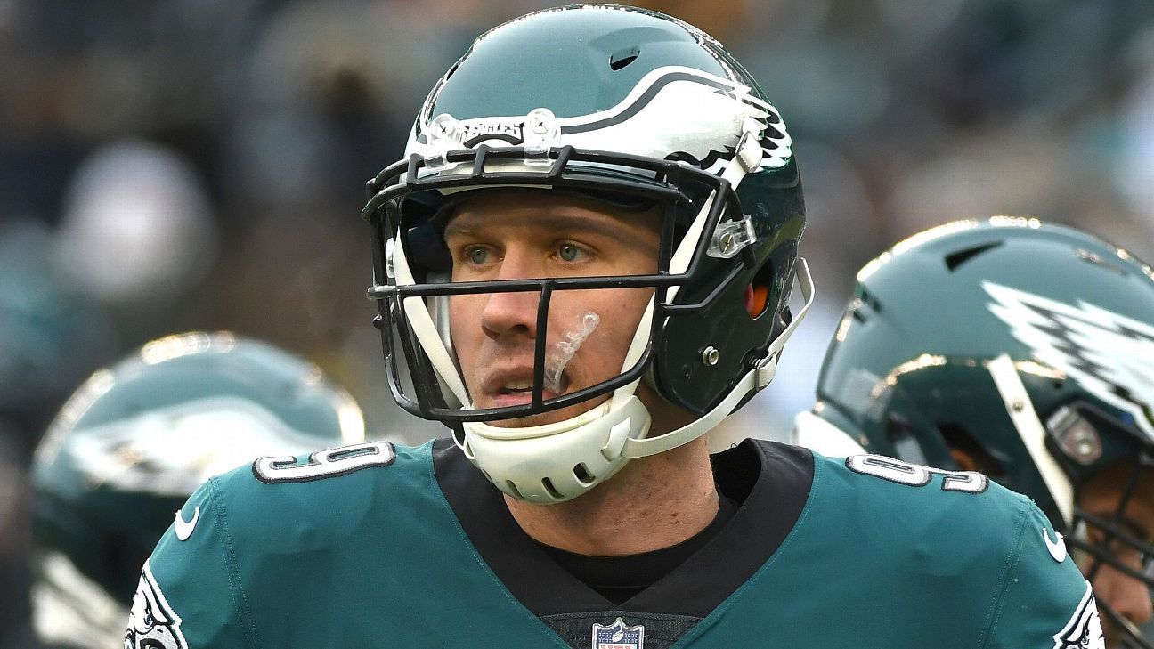 Eagles home underdogs to sixth-seeded Falcons in divisional playoffs ...