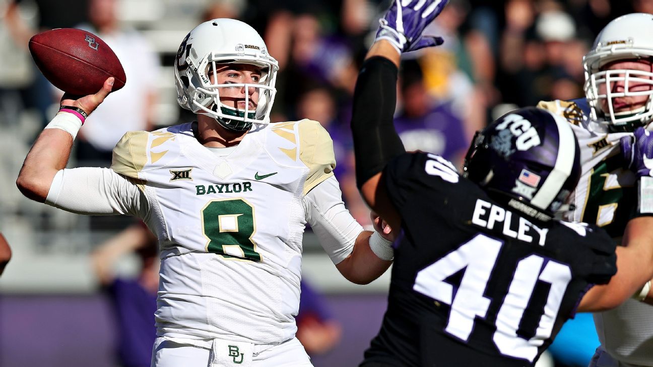 Quarterback Zach Smith transferring from Baylor to Tulsa - ESPN