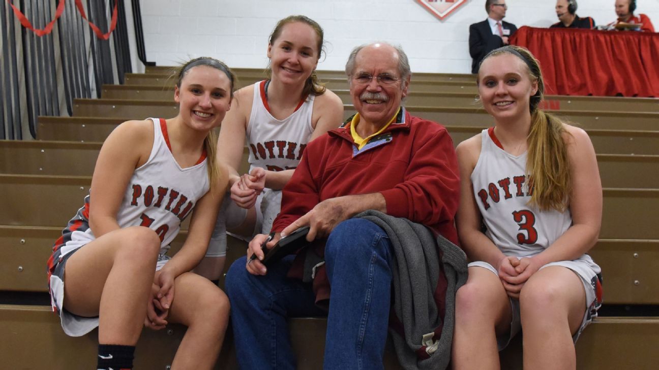 Legendary sportswriter returns to roots by covering local girls ...