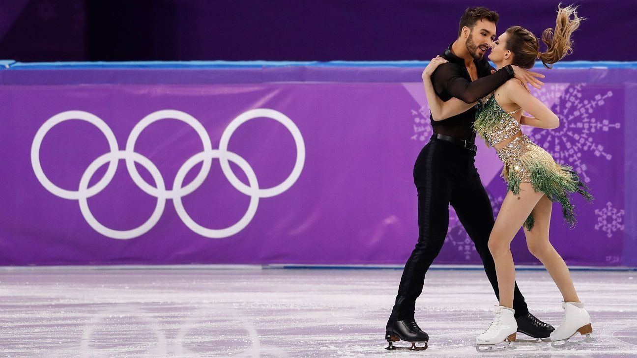 French ice dancers Guillaume Cizeron, Gabriella Papadakis score 81.93 ...