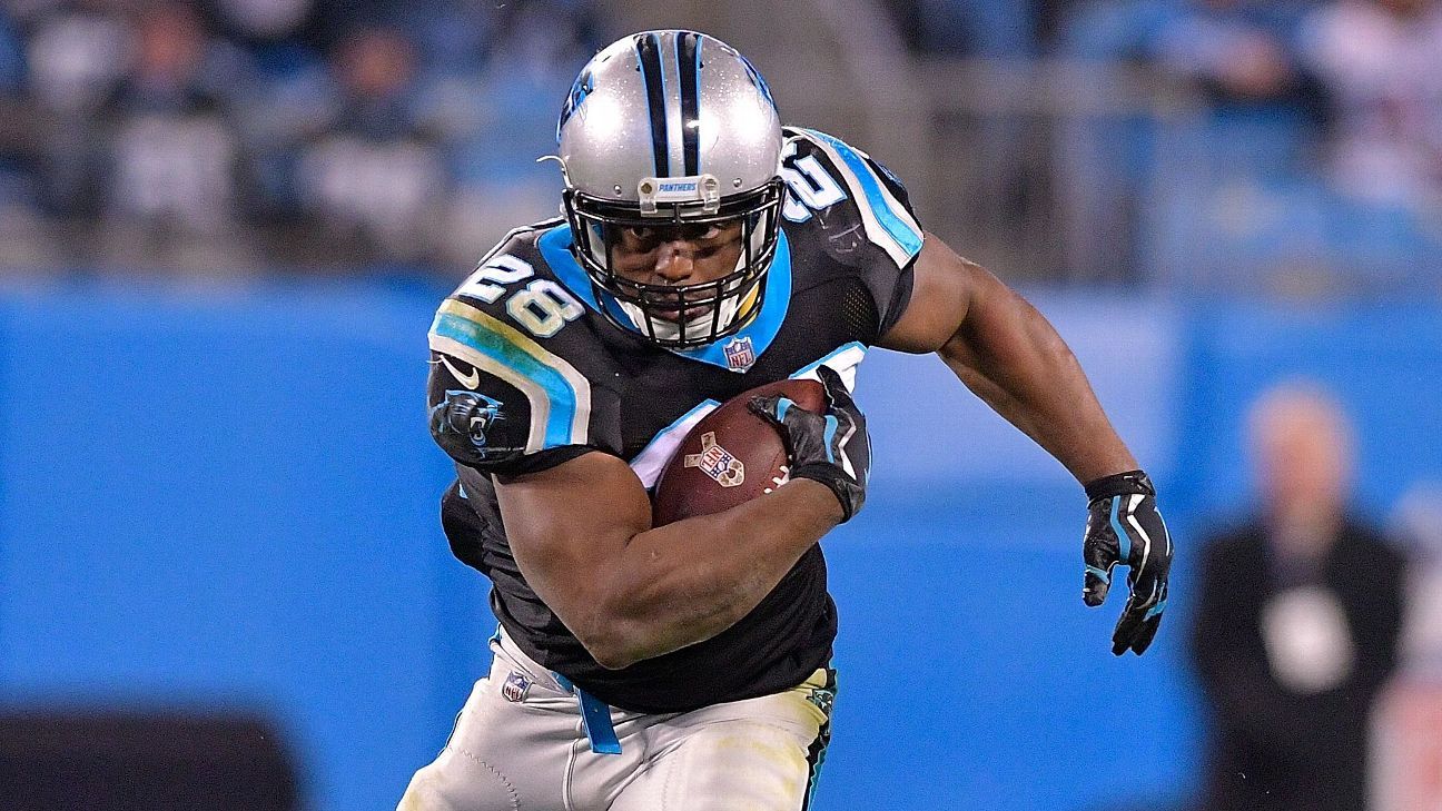 Los Carolina Panthers cortan a su líder corredor histórico, Jonathan ...