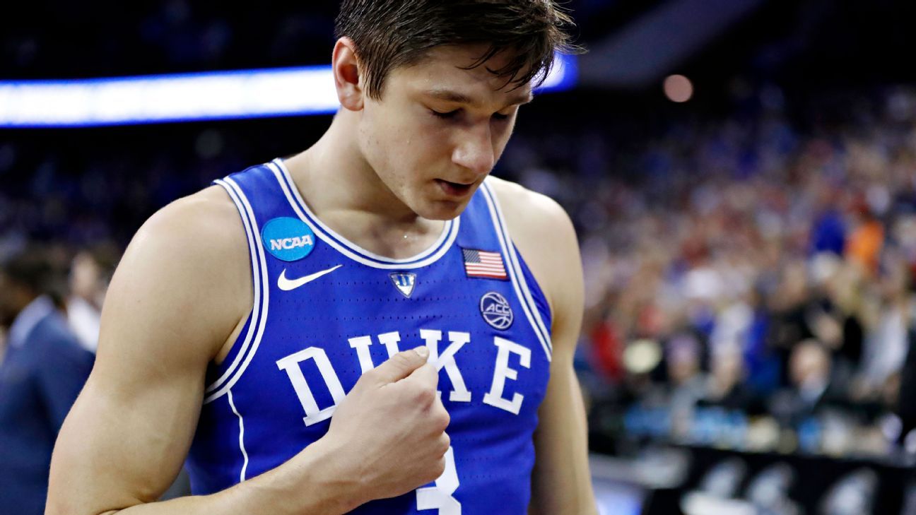Emotional Grayson Allen reflects on 'abrupt' end to Duke career - ESPN