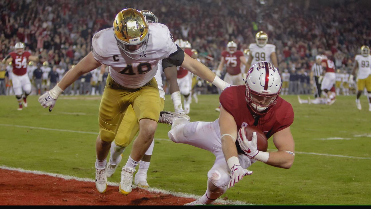 Stanford's Dalton Schultz readies for NFL with help from Zach Ertz ...