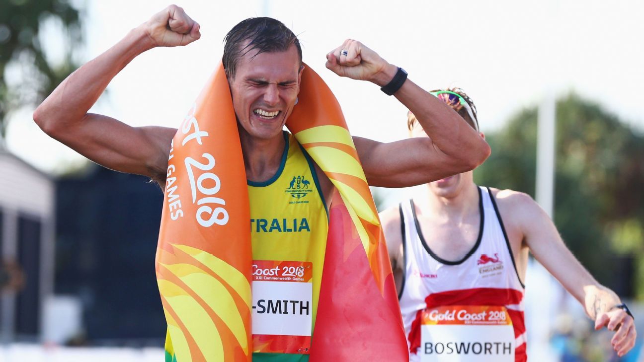 Australian Dane Bird-Smith wins gold in 20km walk - ESPN