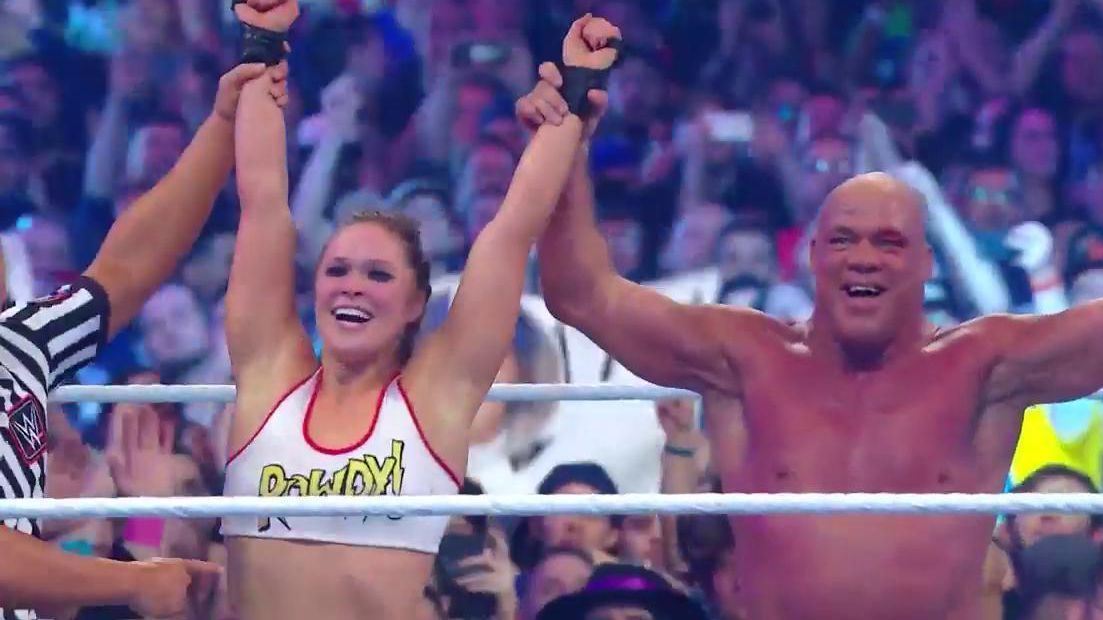 Ronda Rousey makes WWE debut at full, noisy Superdome - ESPN