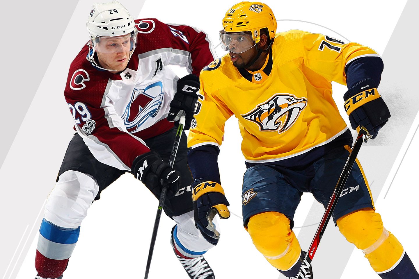 2018 Stanley Cup Playoffs - Nashville Predators vs. Colorado Avalanche ...
