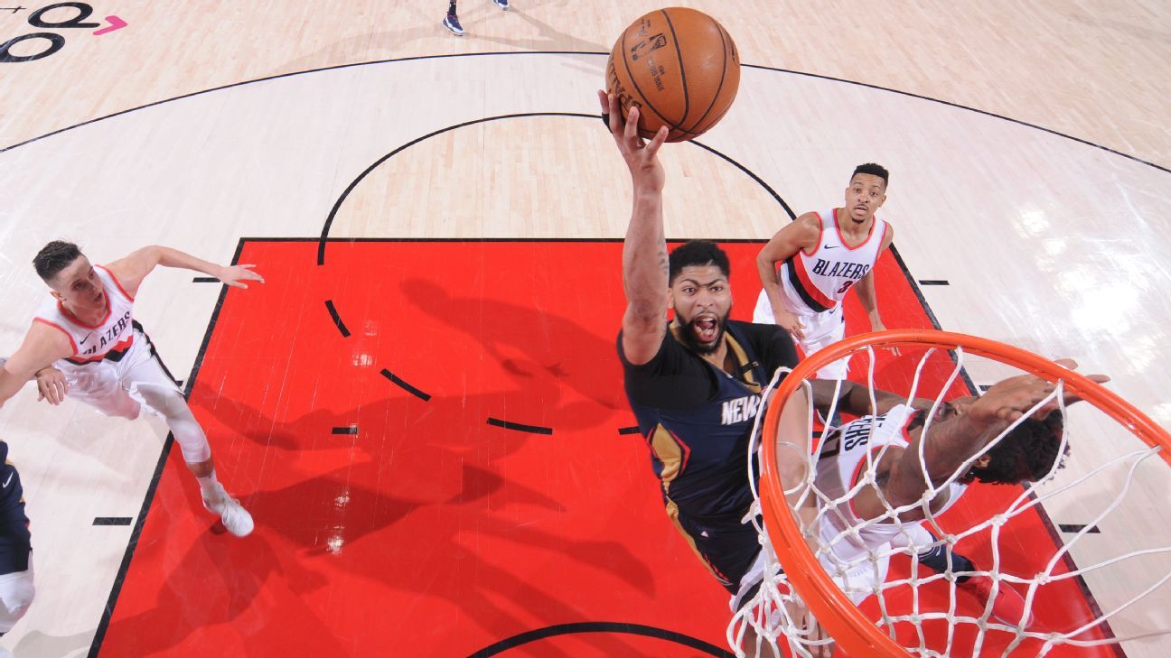 Big games by Davis, Mirotic allow Pelicans to hold off Trail Blazers in ...