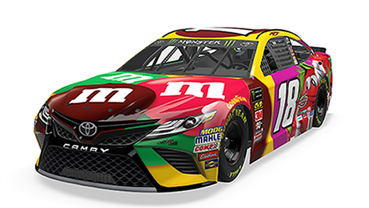 Special M&M's Flavor Vote scheme for Kyle Busch at Richmond - ESPN