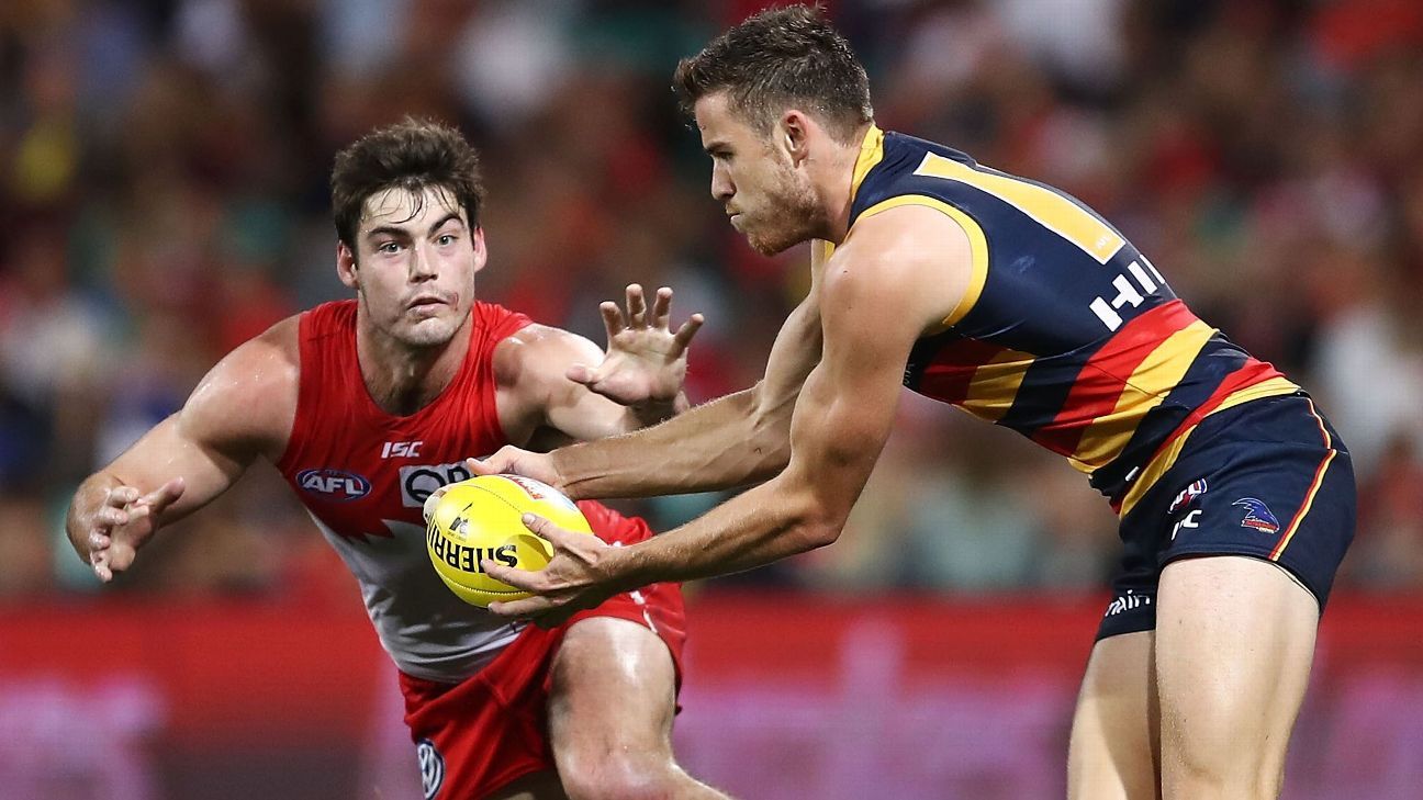 Sharp Adelaide Crows outclass Sydney Swans in AFL thriller