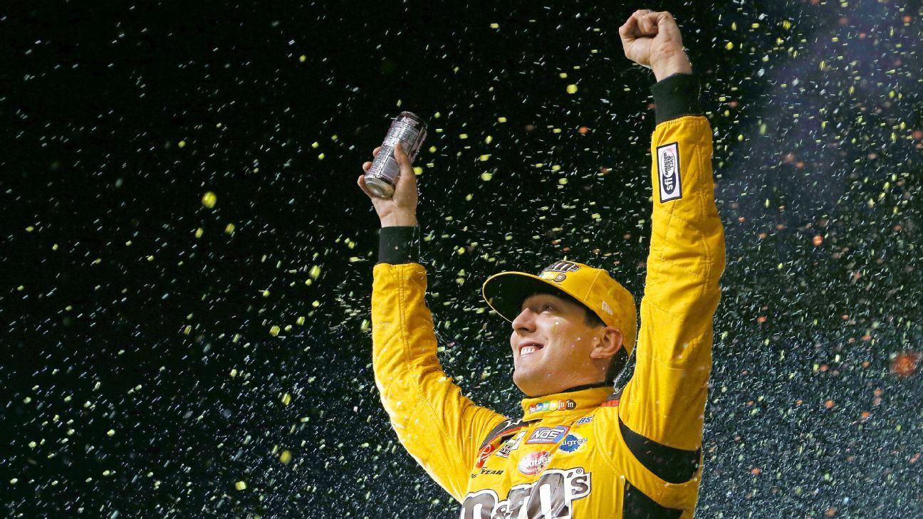 Kyle Busch pulls away at Richmond for third straight Cup victory - ESPN
