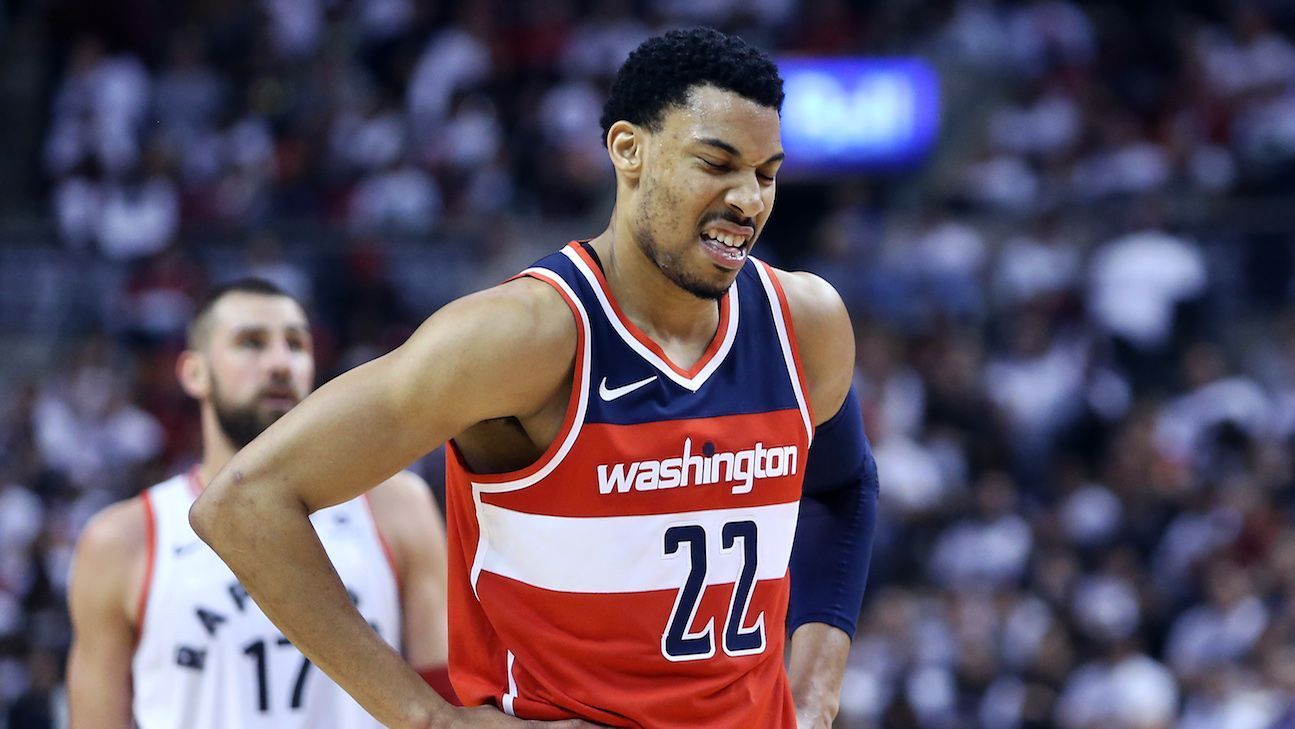 Otto Porter Jr. se pierde resto de serie ante Raptors - ESPN