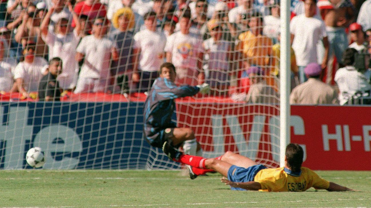 La trágica historia de Andrés Escobar y el Mundial 1994 - ESPN
