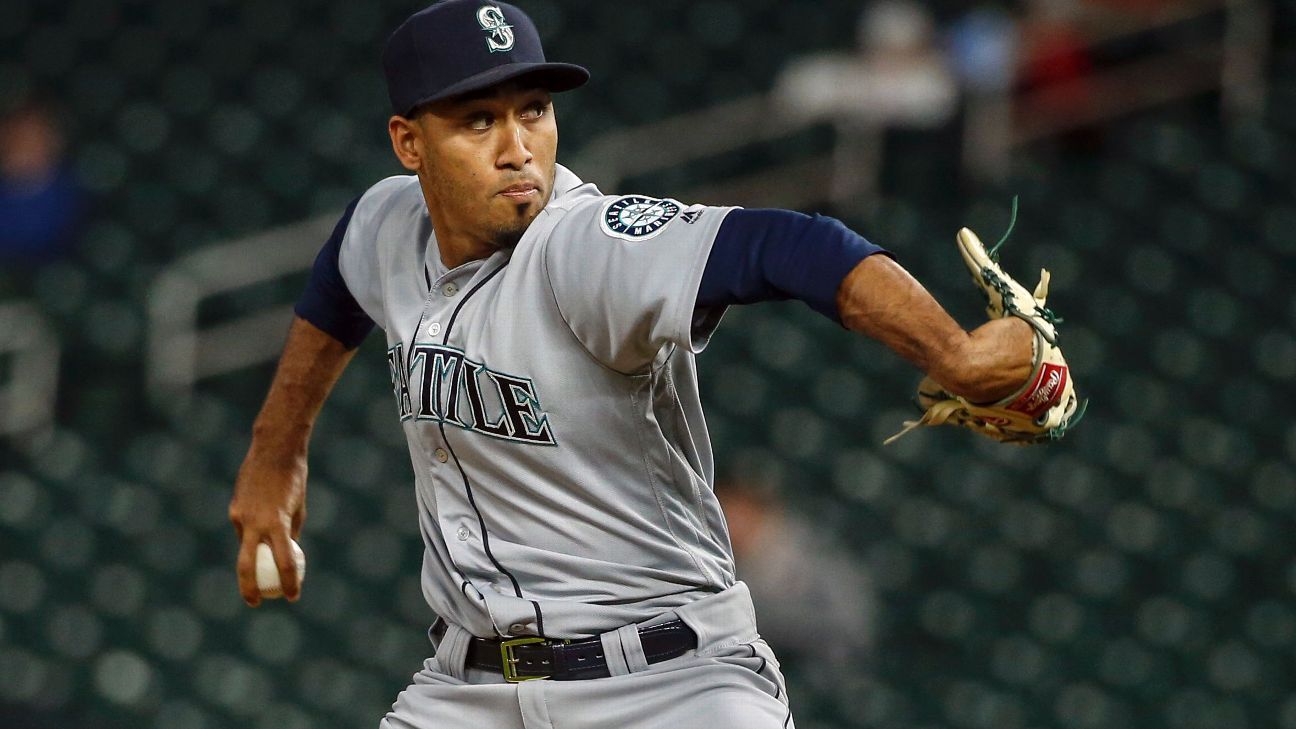 Closer Edwin Diaz saves all 4 games in Mariners' weekend sweep of ...