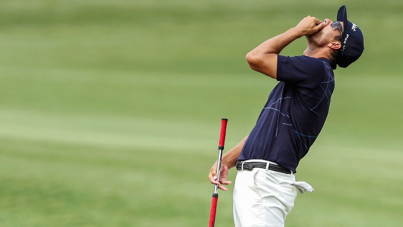 Adam Scott has struggled as usual with his putting and is not qualified ...