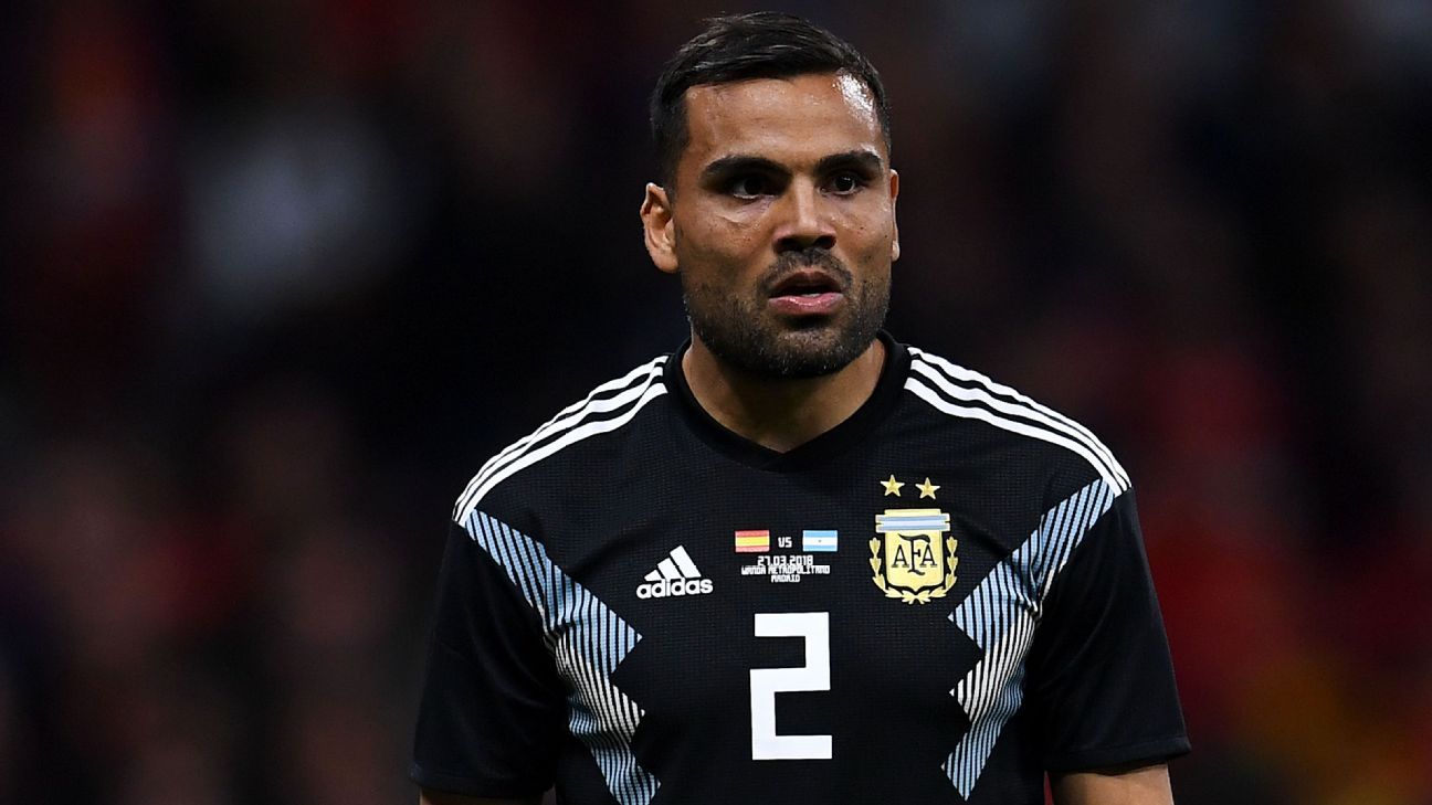 Gabriel Mercado se sumó a la Selección Argentina - ESPN