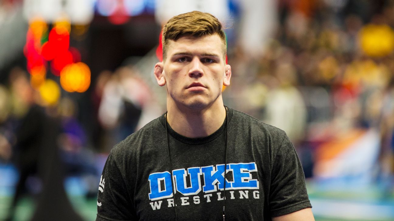 In search of its next star: How the WWE recruited Duke wrestler Jacob ...