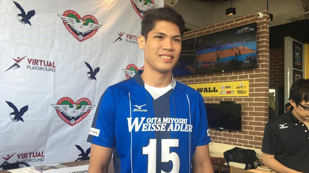 Marck Espejo will become first Filipino to play in Japanese volleyball ...