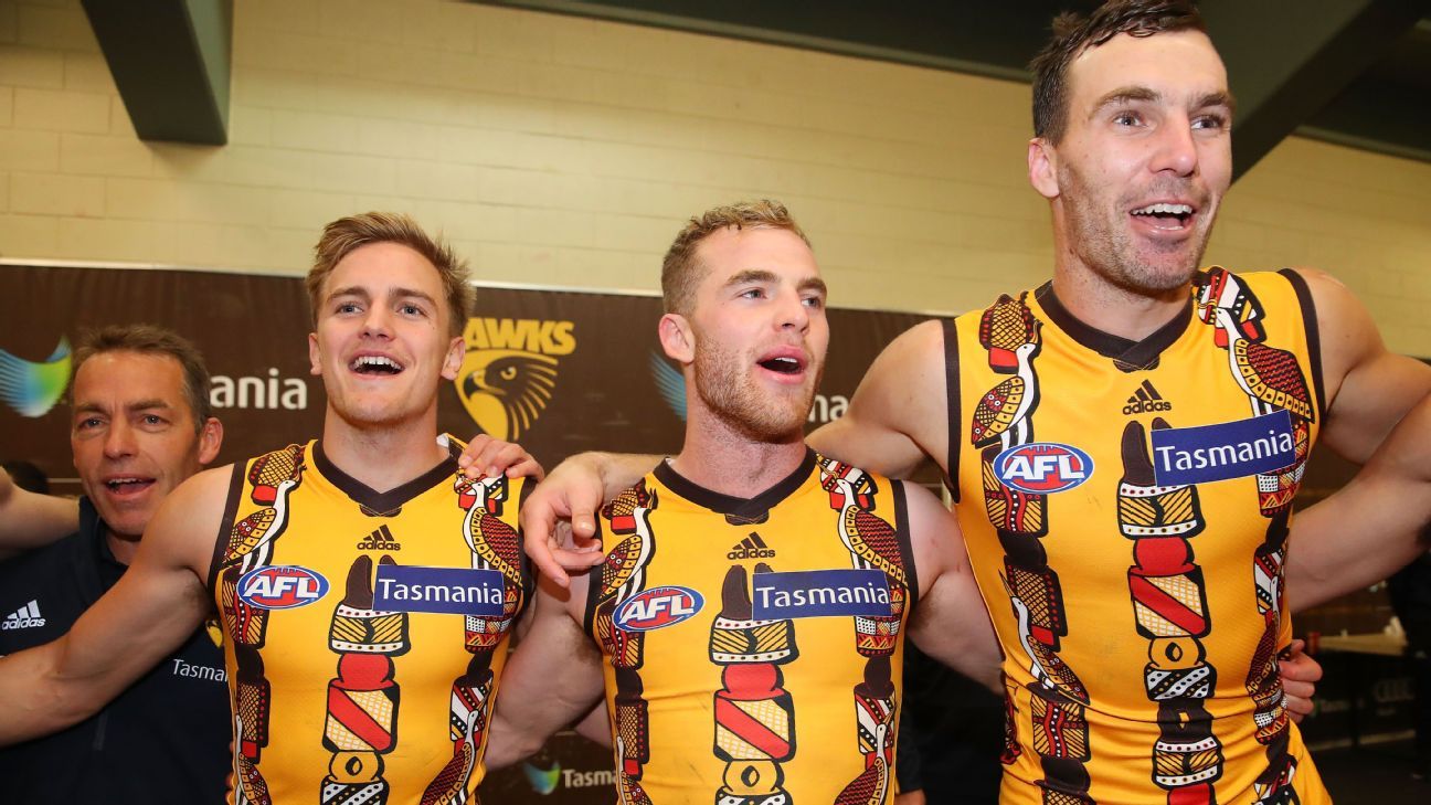 Hawthorn Hawks hold on, edge Port Adelaide Power in thriller - ESPN