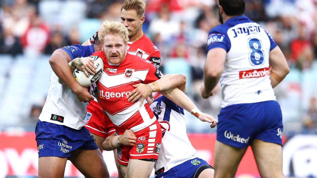James Graham Bulldogs loss is clearly Dragons gain - ESPN