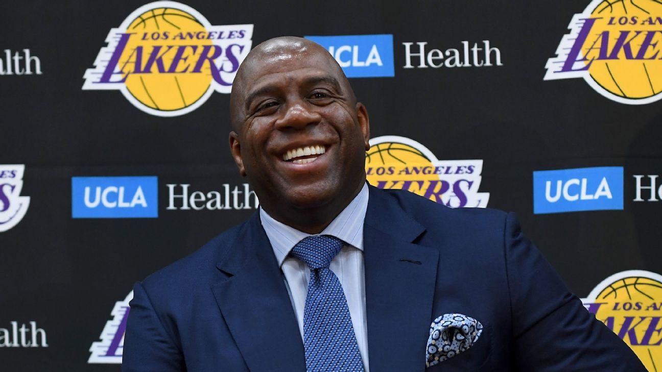 Magic Johnson llegó una hora antes a crucial reunión con LeBron James ...