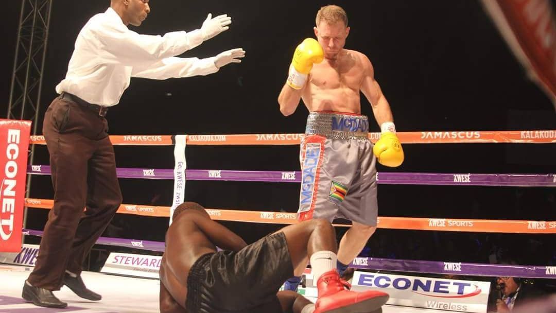 Boxing McDade promises Ellison will face African Lion - ESPN