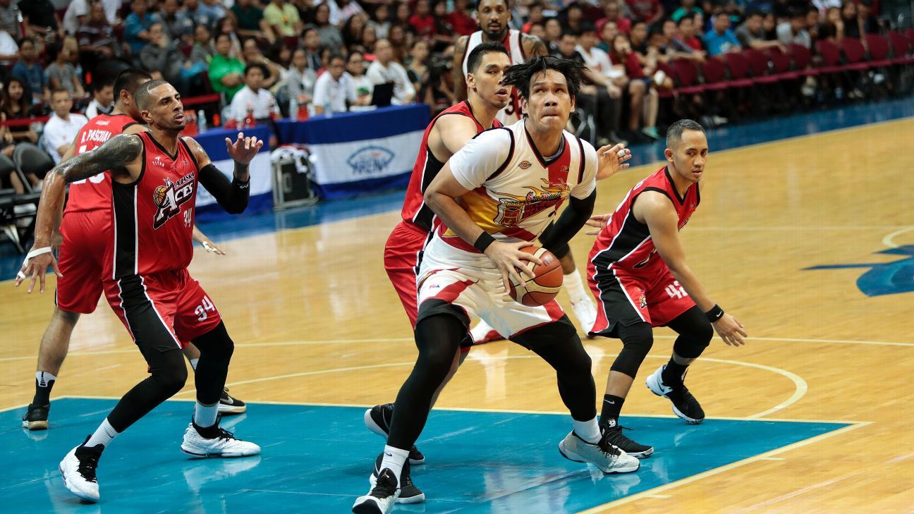 June Mar Fajardo earns Player of the Week citation anew - ESPN