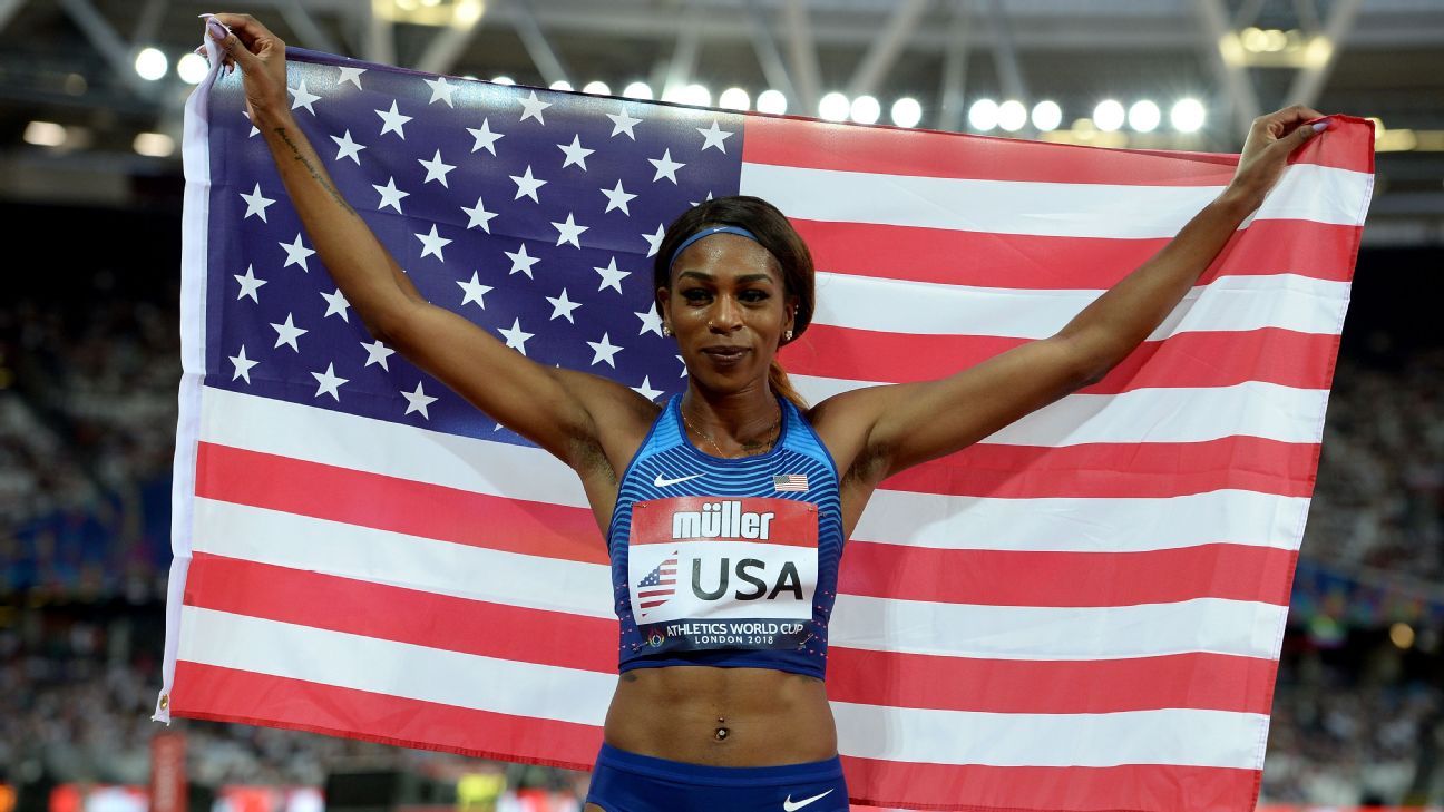 The beats that get U.S. track star Raevyn Rogers prepared to run fast ...
