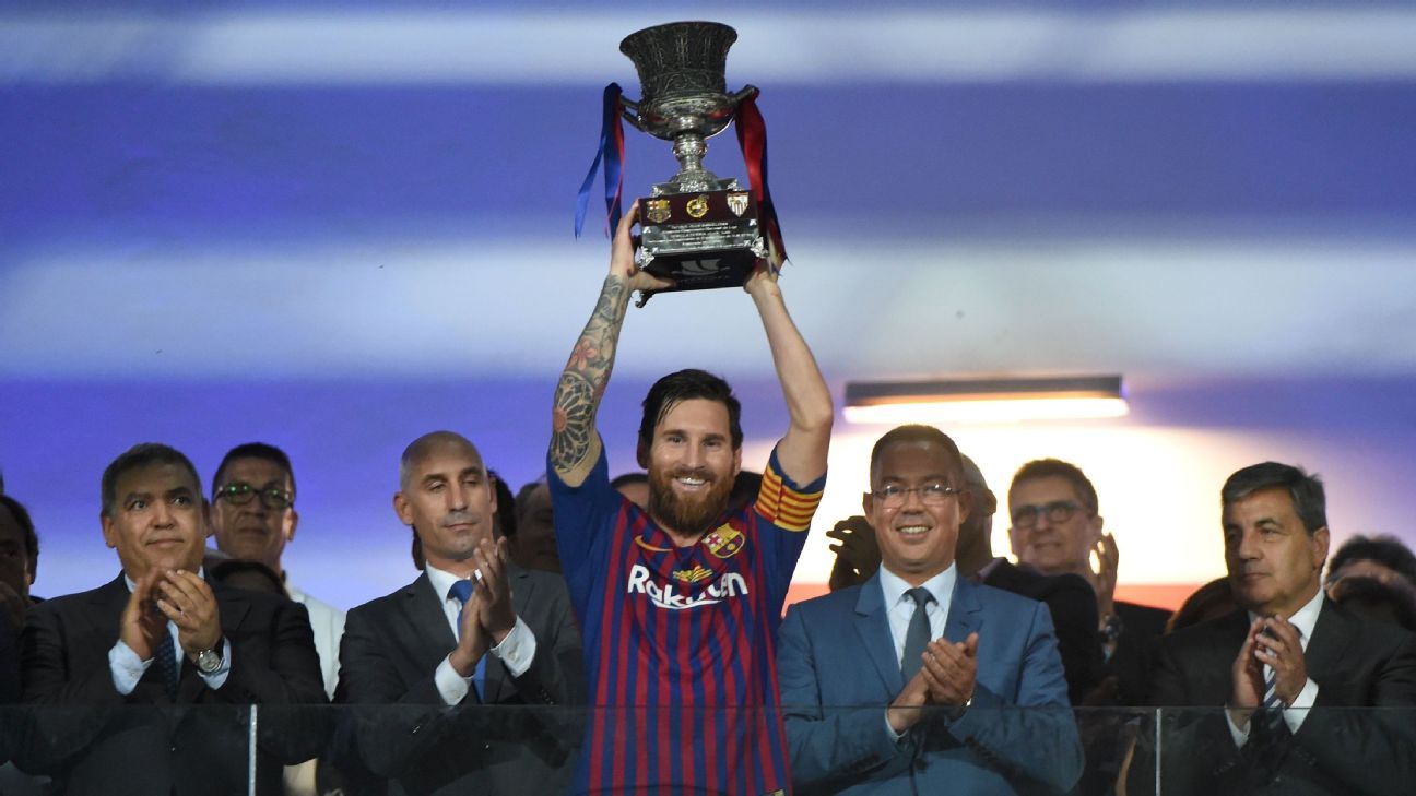 Lionel Messi, el rey ausente de la Supercopa de España - ESPN