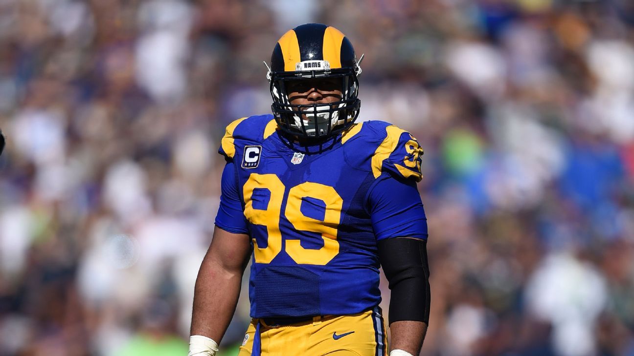 Optimismo renovado en Los Angeles por la situación de Aaron Donald - ESPN