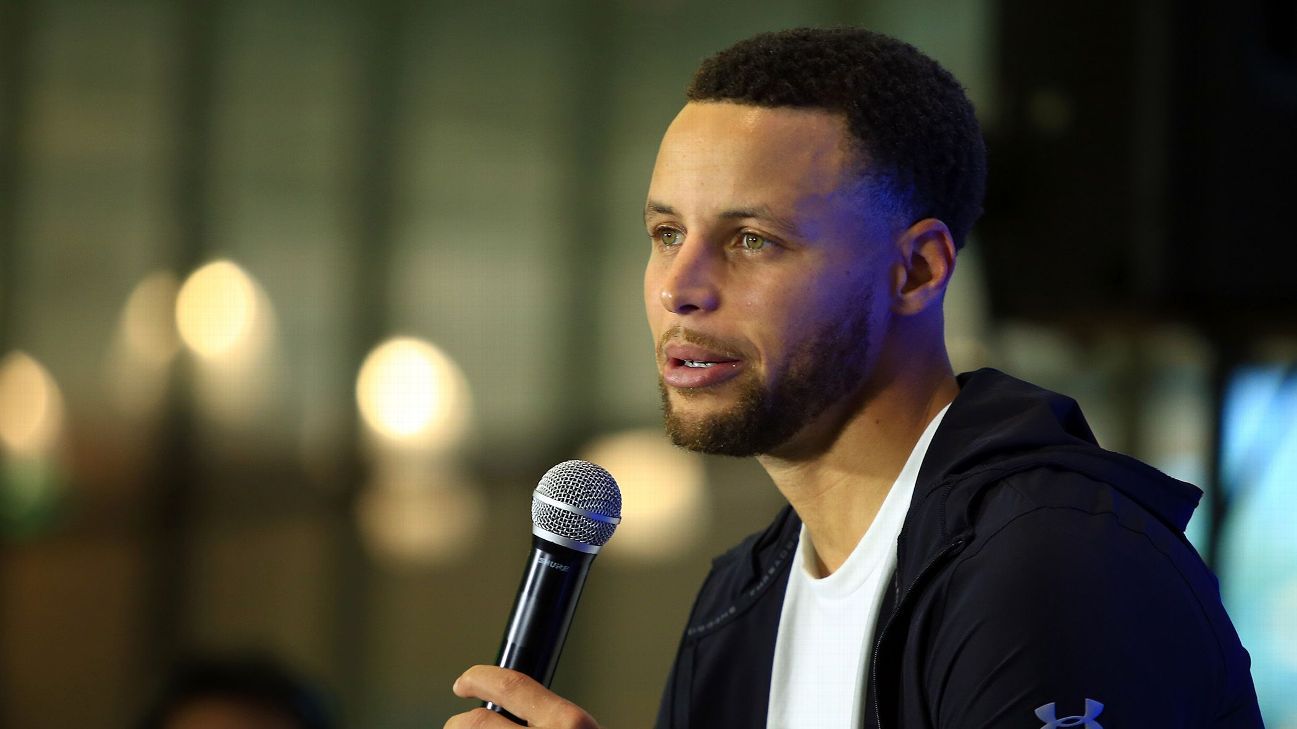 Steph Curry says Warriors targeting three-peat - ESPN